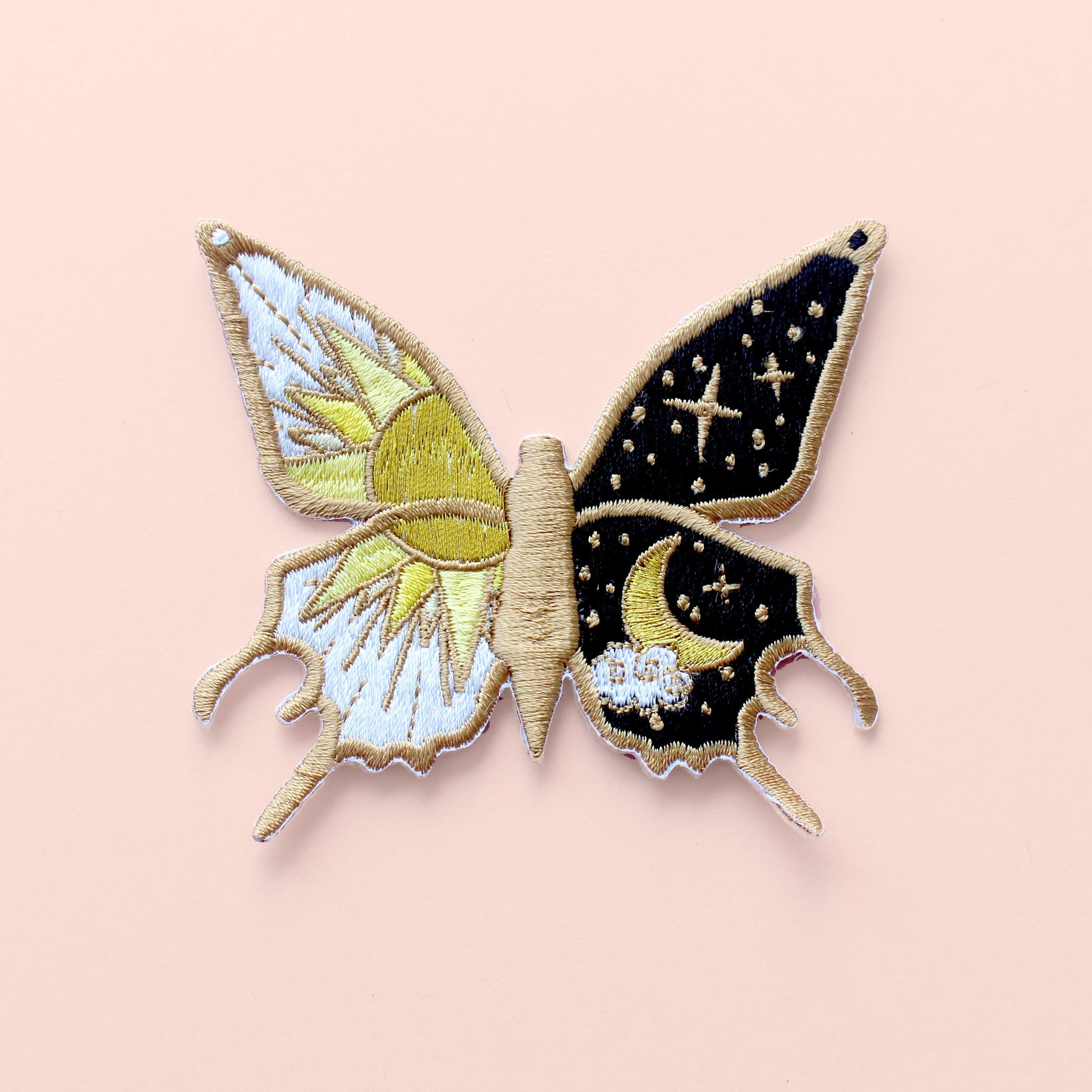 Butterfly Iron-on Patch – Glitter Punk