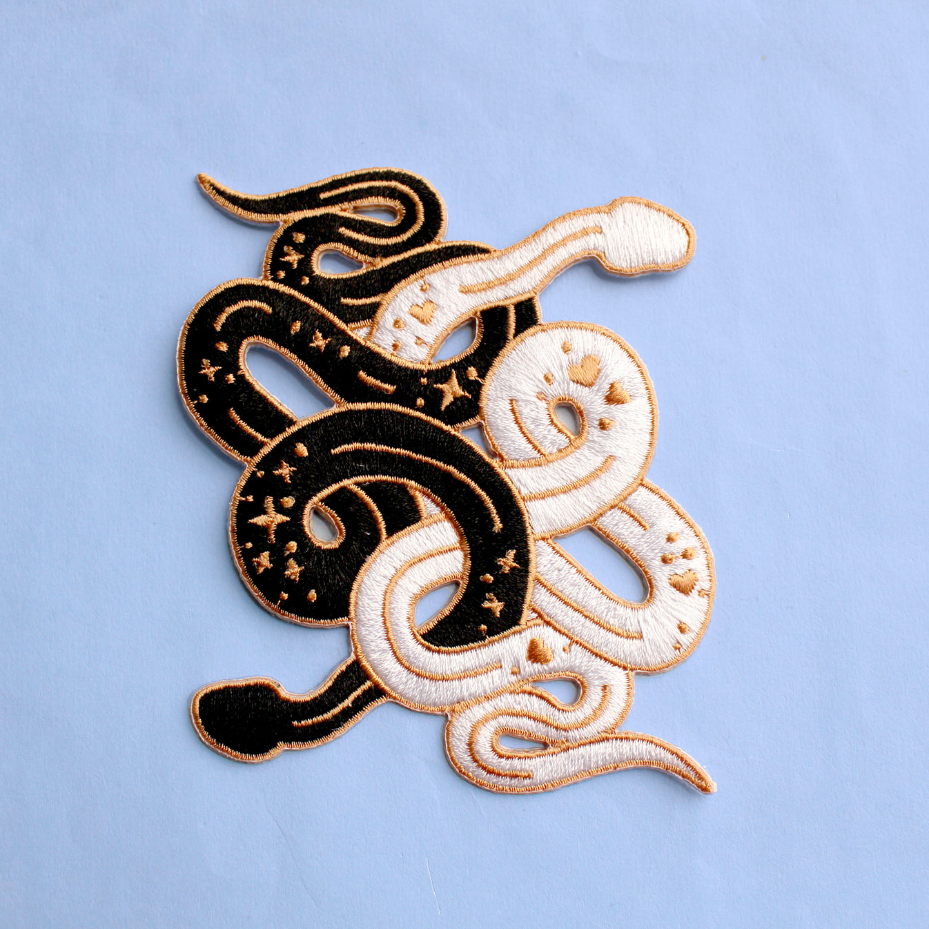 Snakes Iron-on patch – Glitter Punk