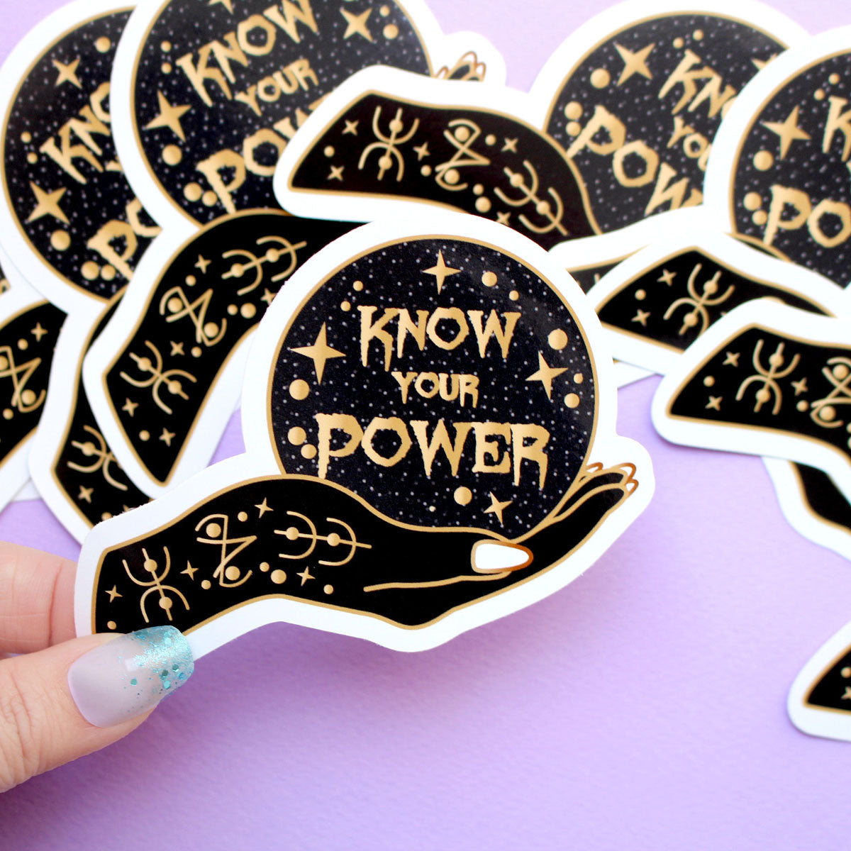 Know your Power Sticker – Glitter Punk