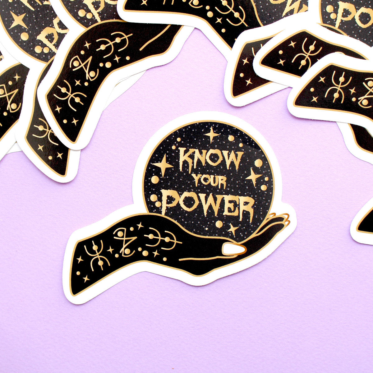 Know your Power Sticker – Glitter Punk